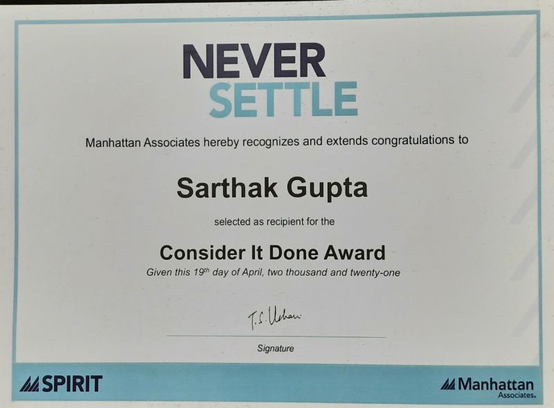 sarthak gupta on LinkedIn: #spiritaward sarthak gupta on LinkedIn: #spiritaward