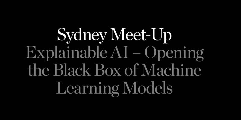 Joyce X. on LinkedIn: Explainable AI – Opening the Black Box of Machine ... Joyce X. on LinkedIn: Explainable AI – Opening the Black Box of Machine ...