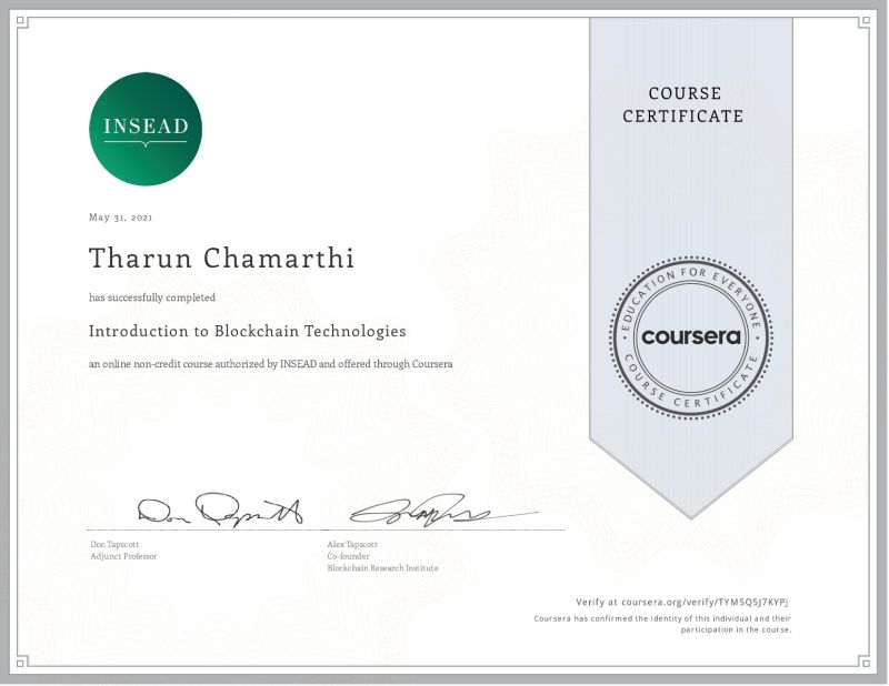 Tharun Chamarthi posted on LinkedIn Tharun Chamarthi posted on LinkedIn