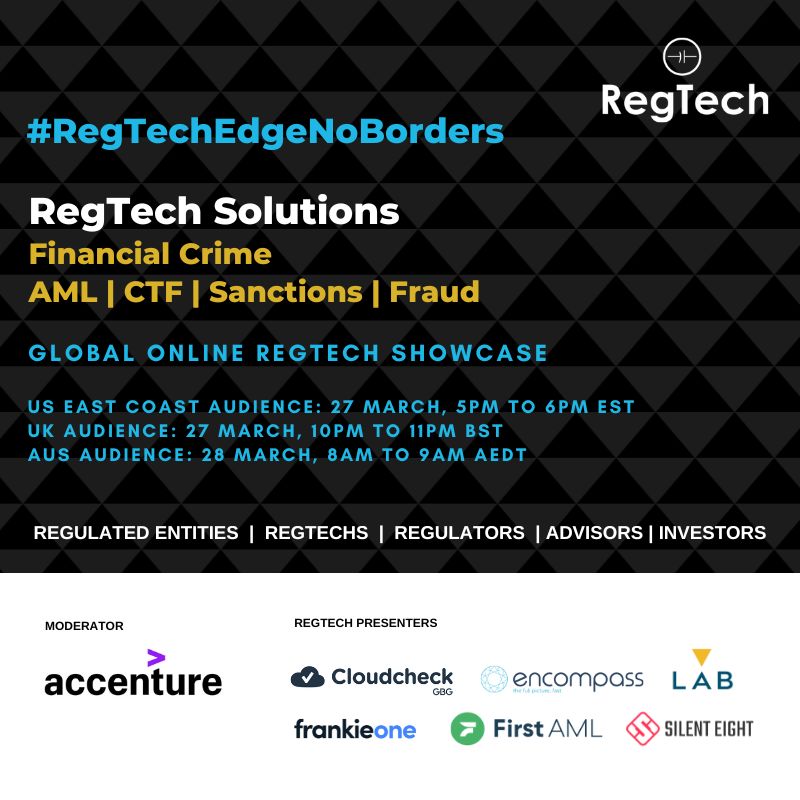 The RegTech Association on LinkedIn: #regtechedgenoborders #regtech # ... The RegTech Association on LinkedIn: #regtechedgenoborders #regtech # ...