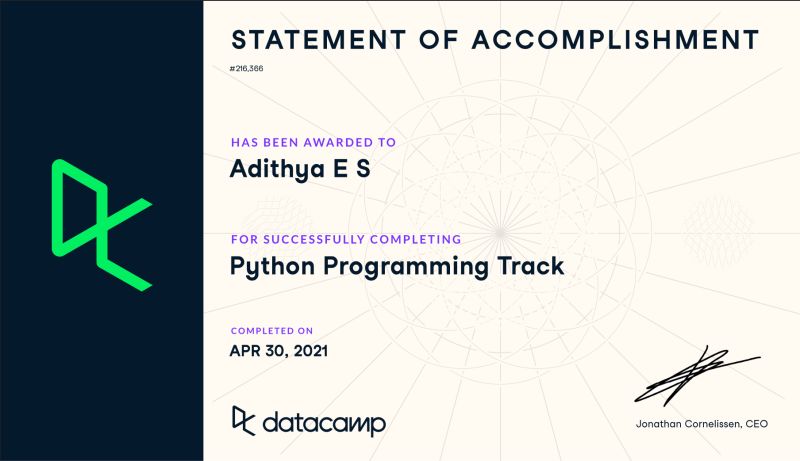 Adithya Ezhuvath on LinkedIn: #python #machinelearning # ... Adithya Ezhuvath on LinkedIn: #python #machinelearning # ...