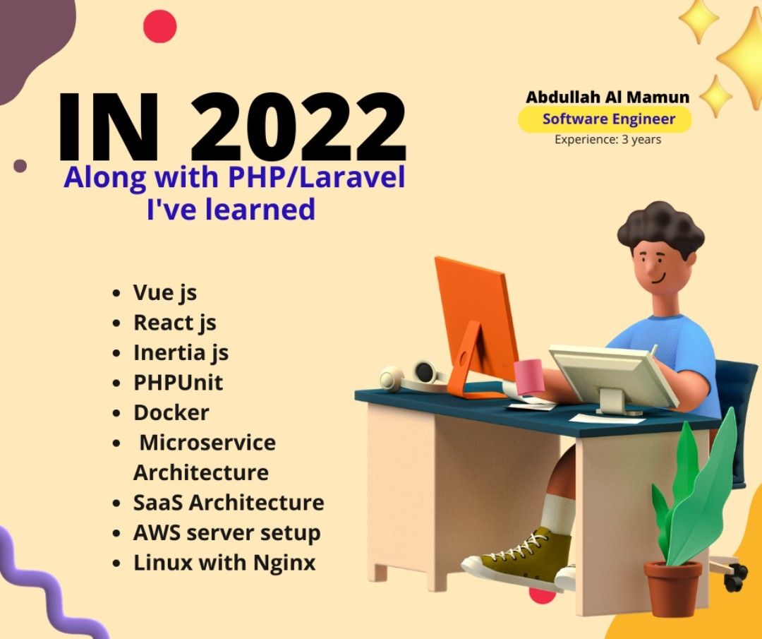 Abdullah Al Mamun on LinkedIn: #programming #laravel #vue #reactjs # ... Abdullah Al Mamun on LinkedIn: #programming #laravel #vue #reactjs # ...