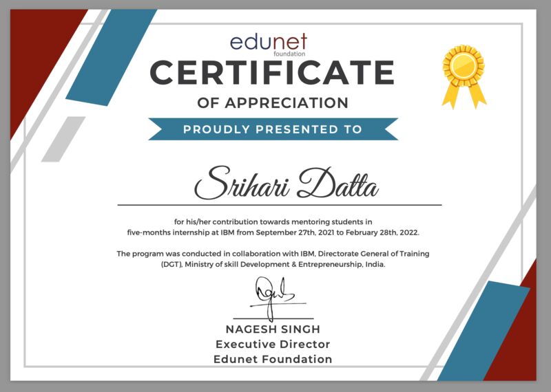 Sriharidatta M Bhosle posted on LinkedIn Sriharidatta M Bhosle posted on LinkedIn