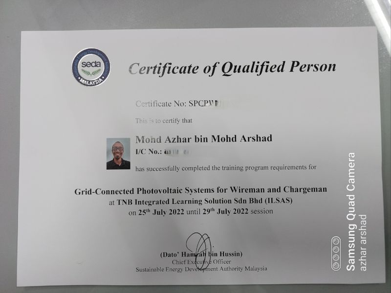 Tc. Mohd Azhar Mohd Arshad di LinkedIn: Alhamdulillah... Tc. Mohd Azhar Mohd Arshad di LinkedIn: Alhamdulillah...