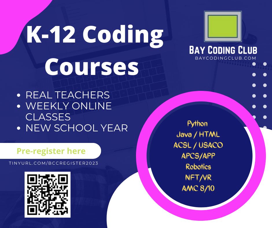 BayCodingClub on LinkedIn: #codingkids #coding #codingforkids # ... BayCodingClub on LinkedIn: #codingkids #coding #codingforkids # ...