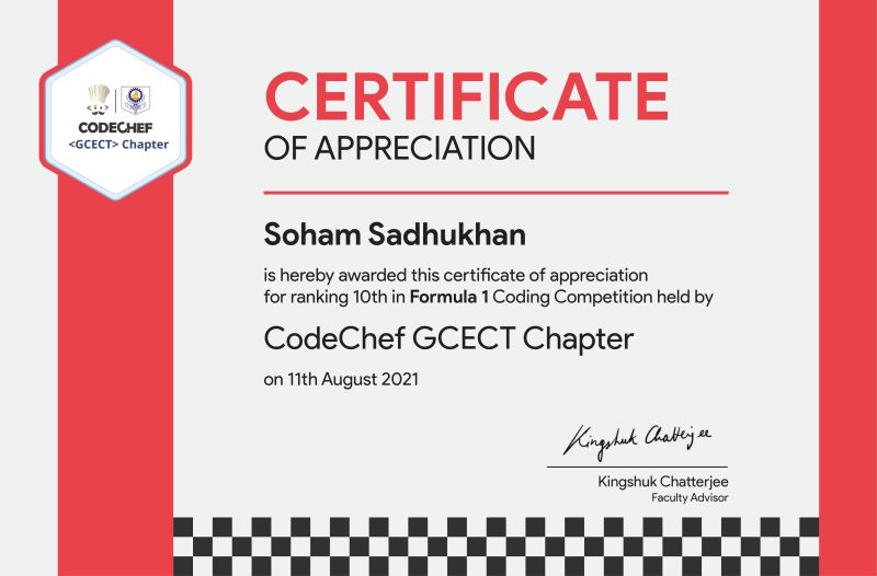 Soham Sadhukhan on LinkedIn: #coding #linkedin #codechef Soham Sadhukhan on LinkedIn: #coding #linkedin #codechef