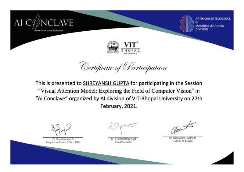 Shreyansh Gupta posted on LinkedIn Shreyansh Gupta posted on LinkedIn