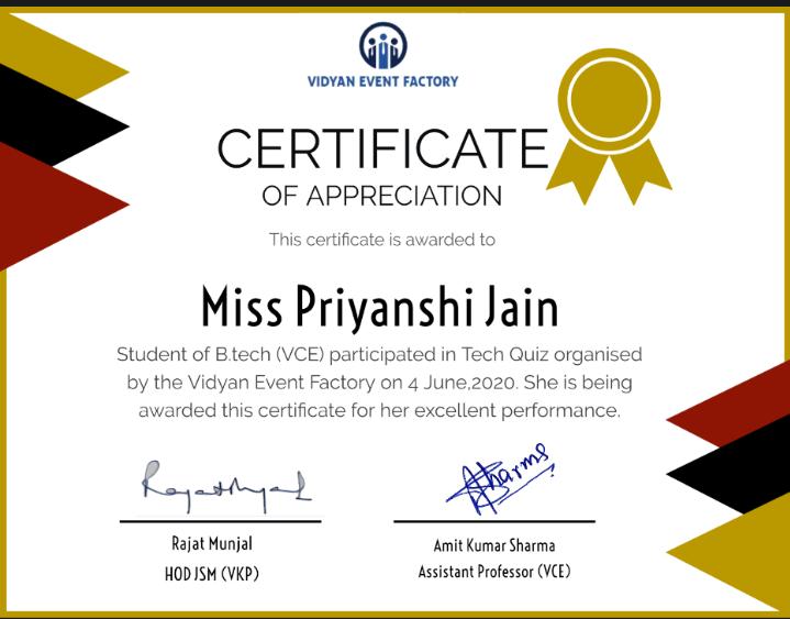 Priyanshi Jain posted on LinkedIn Priyanshi Jain posted on LinkedIn