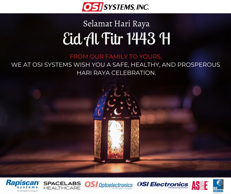 OSI Systems on LinkedIn: On this auspicious occasion of Hari Raya, we ... OSI Systems on LinkedIn: On this auspicious occasion of Hari Raya, we ...