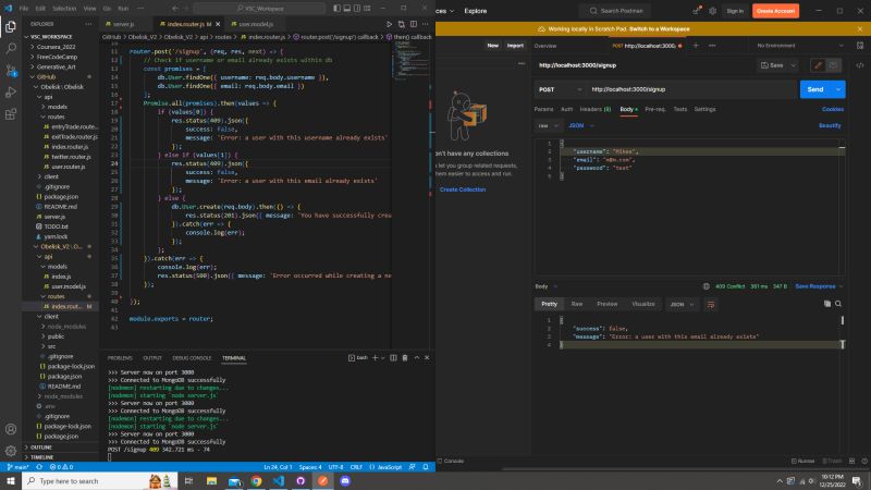 Miguel Damian on LinkedIn: #nodejs #javascript #backend #express Miguel Damian on LinkedIn: #nodejs #javascript #backend #express