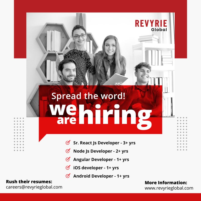 Deepak Raveendran A V on LinkedIn: #hiring #reactjs #nodejs #angularjs ... Deepak Raveendran A V on LinkedIn: #hiring #reactjs #nodejs #angularjs ...