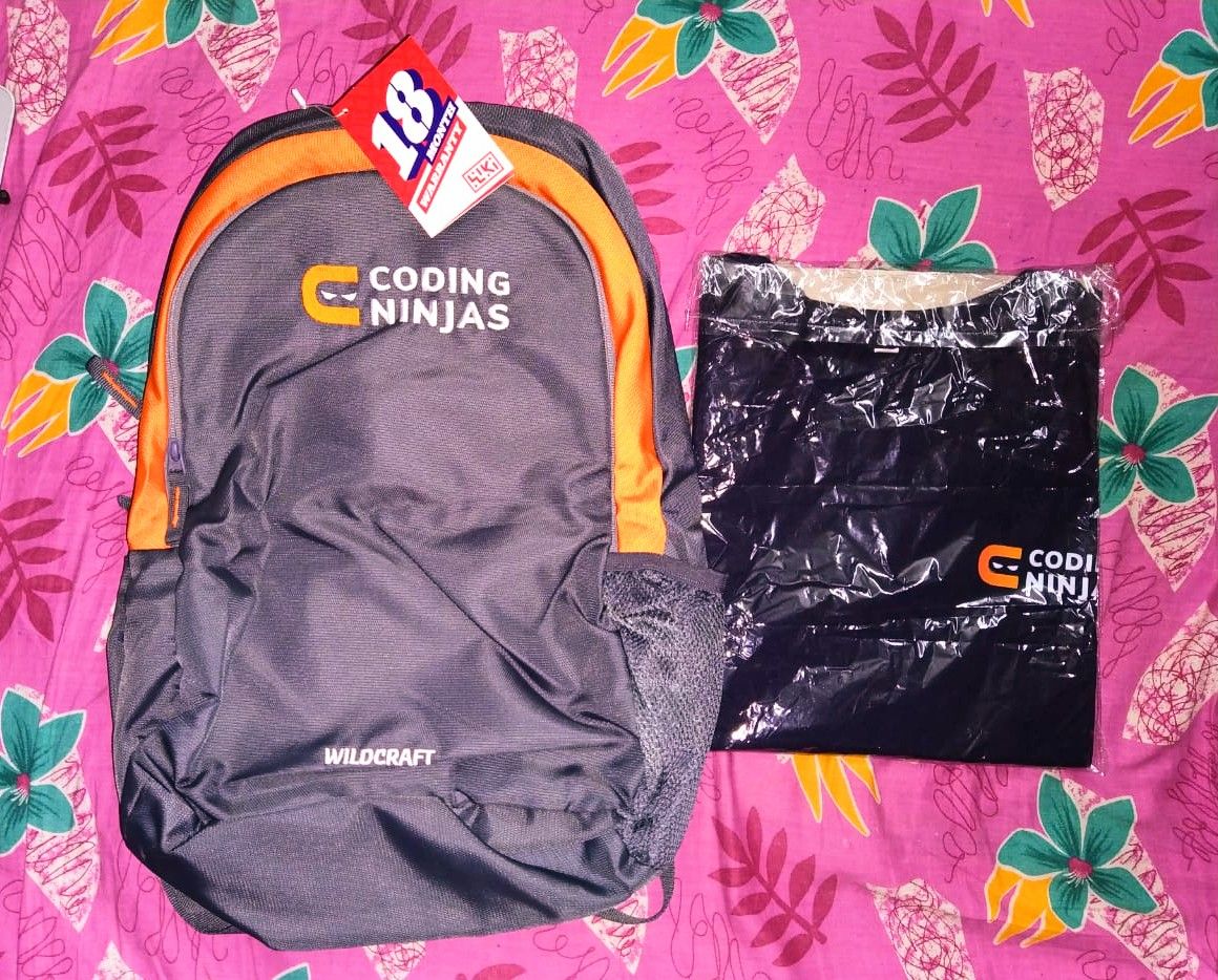 Sourav Nayek on LinkedIn: #coding #ninja #codingninjas #swags #goodies Sourav Nayek on LinkedIn: #coding #ninja #codingninjas #swags #goodies