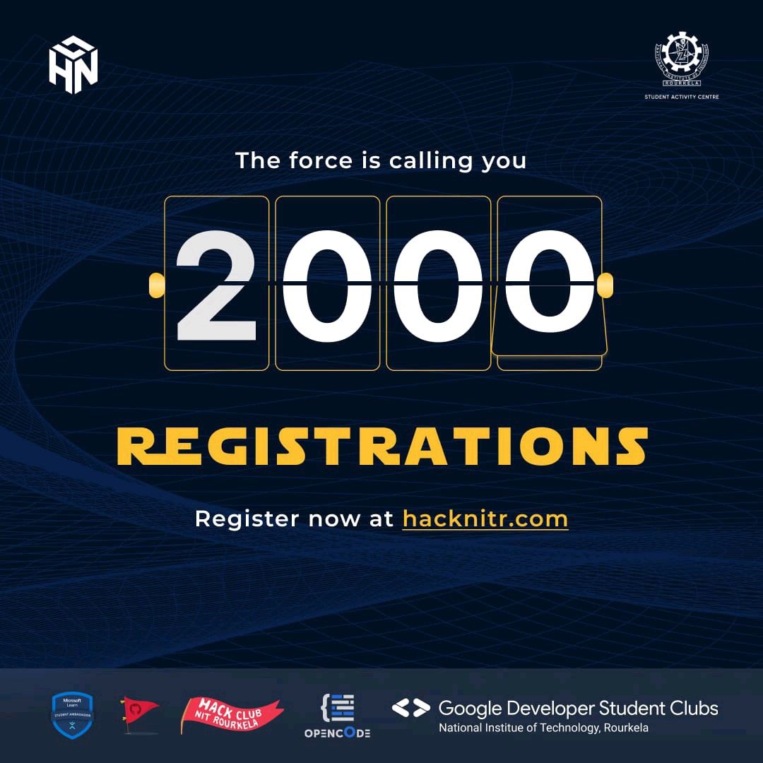 HackNITR Hackathon on LinkedIn: #hackathons #hackathon2022 #hacknitr # ... HackNITR Hackathon on LinkedIn: #hackathons #hackathon2022 #hacknitr # ...