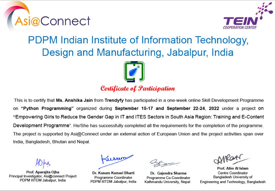 ANSHIKA JAIN (Lohiya) on LinkedIn: #python #programming # ... ANSHIKA JAIN (Lohiya) on LinkedIn: #python #programming # ...