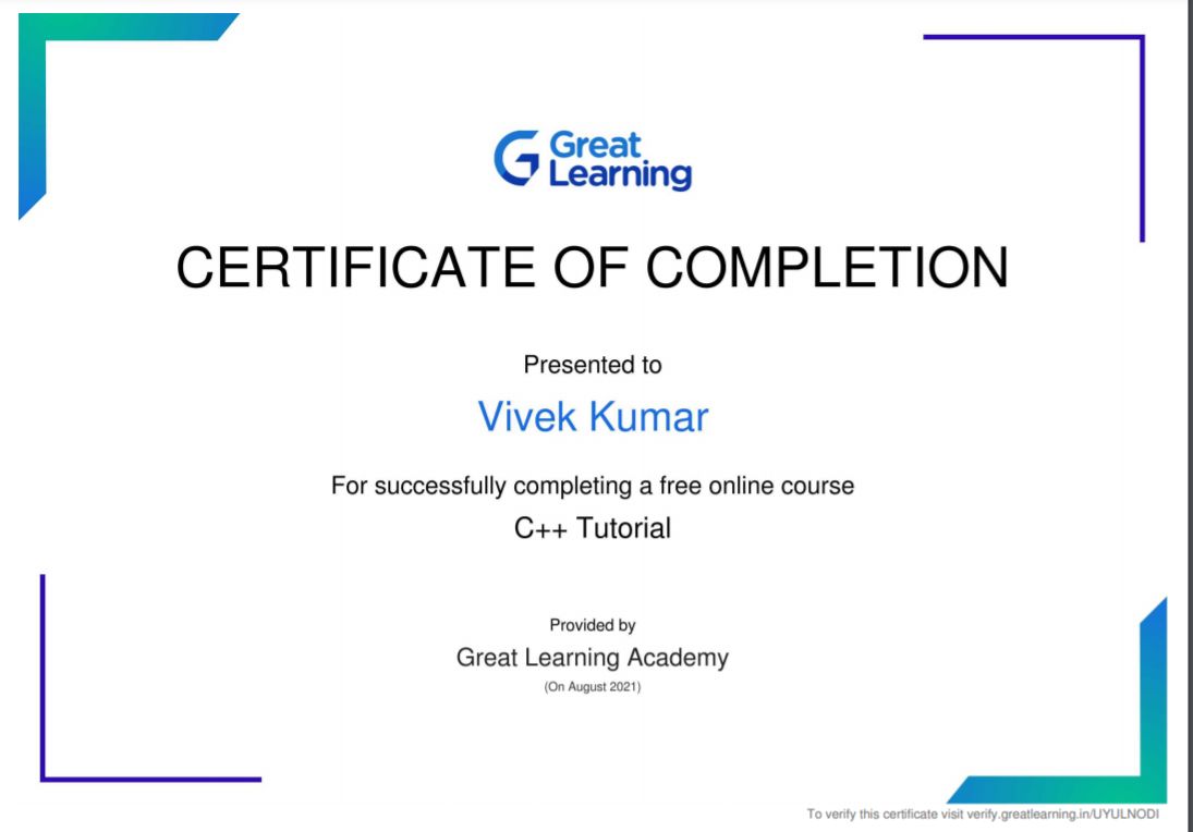 Vivek Kumar on LinkedIn: #programming #cprogramming #learning Vivek Kumar on LinkedIn: #programming #cprogramming #learning