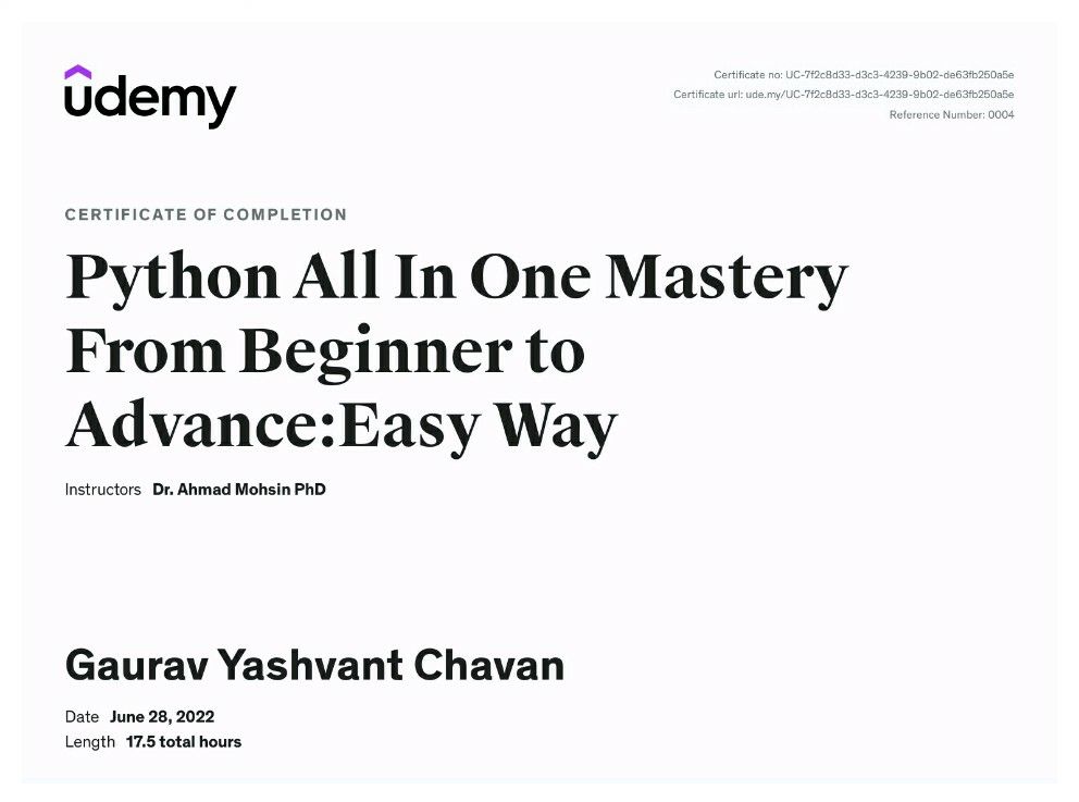 Gaurav Chavan on LinkedIn: #python #webdevelopment #linkdin Gaurav Chavan on LinkedIn: #python #webdevelopment #linkdin