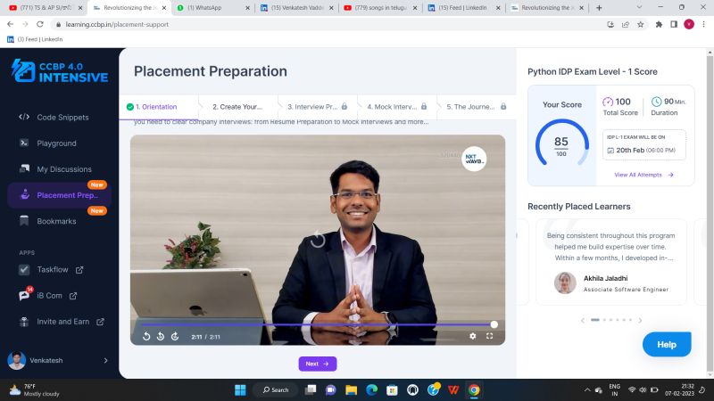 Venkatesh Vadde on LinkedIn: #python #nxtwave #nxtwaveteam Venkatesh Vadde on LinkedIn: #python #nxtwave #nxtwaveteam