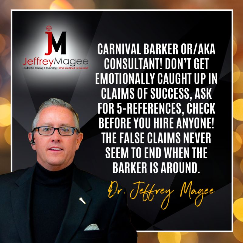 Dr. Jeffrey Magee🔹Business Development / Leadership / Author on ... Dr. Jeffrey Magee🔹Business Development / Leadership / Author on ...