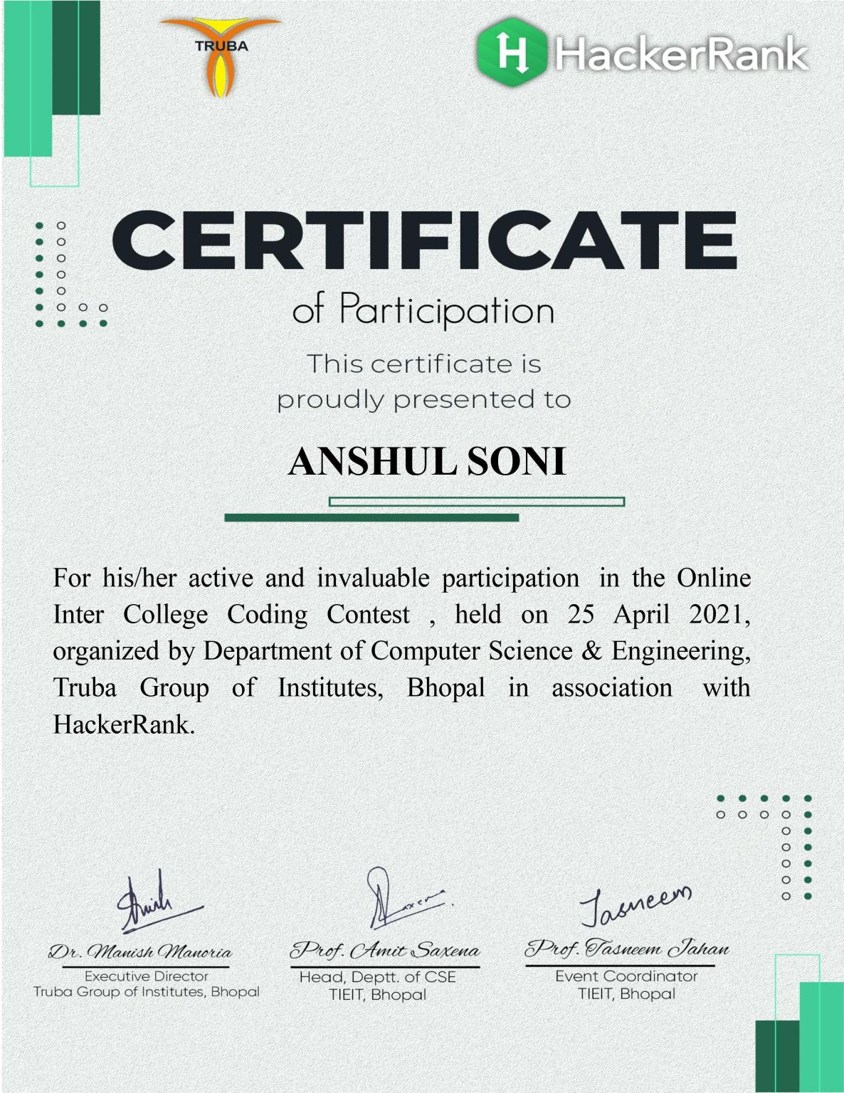 Anshul Soni on LinkedIn: #coding #hackerrank #codingchallenge # ... Anshul Soni on LinkedIn: #coding #hackerrank #codingchallenge # ...