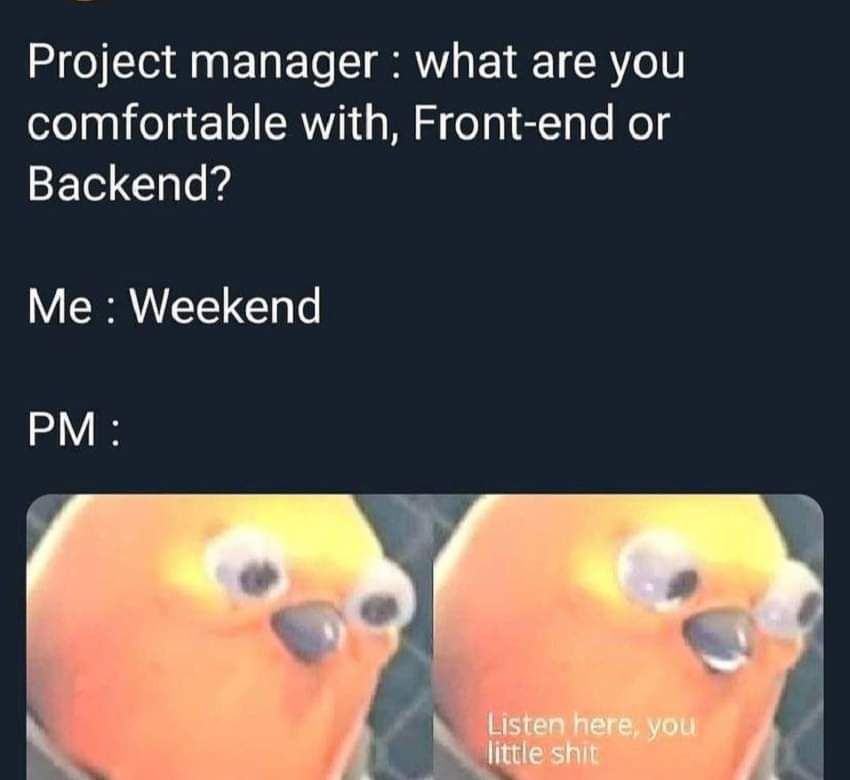 Mohamed Salah on LinkedIn: Monday Memes | Coder memes | Humor + Jokes Mohamed Salah on LinkedIn: Monday Memes | Coder memes | Humor + Jokes