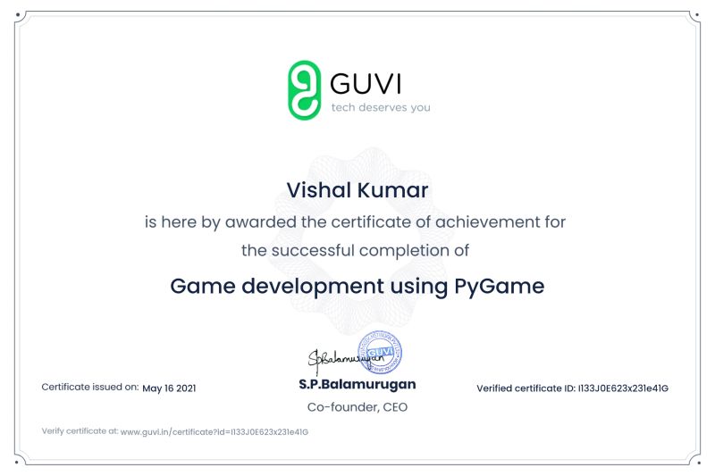 Vishal Kumar on LinkedIn: #pygame #gamedevelopment #deeplearning # ... Vishal Kumar on LinkedIn: #pygame #gamedevelopment #deeplearning # ...