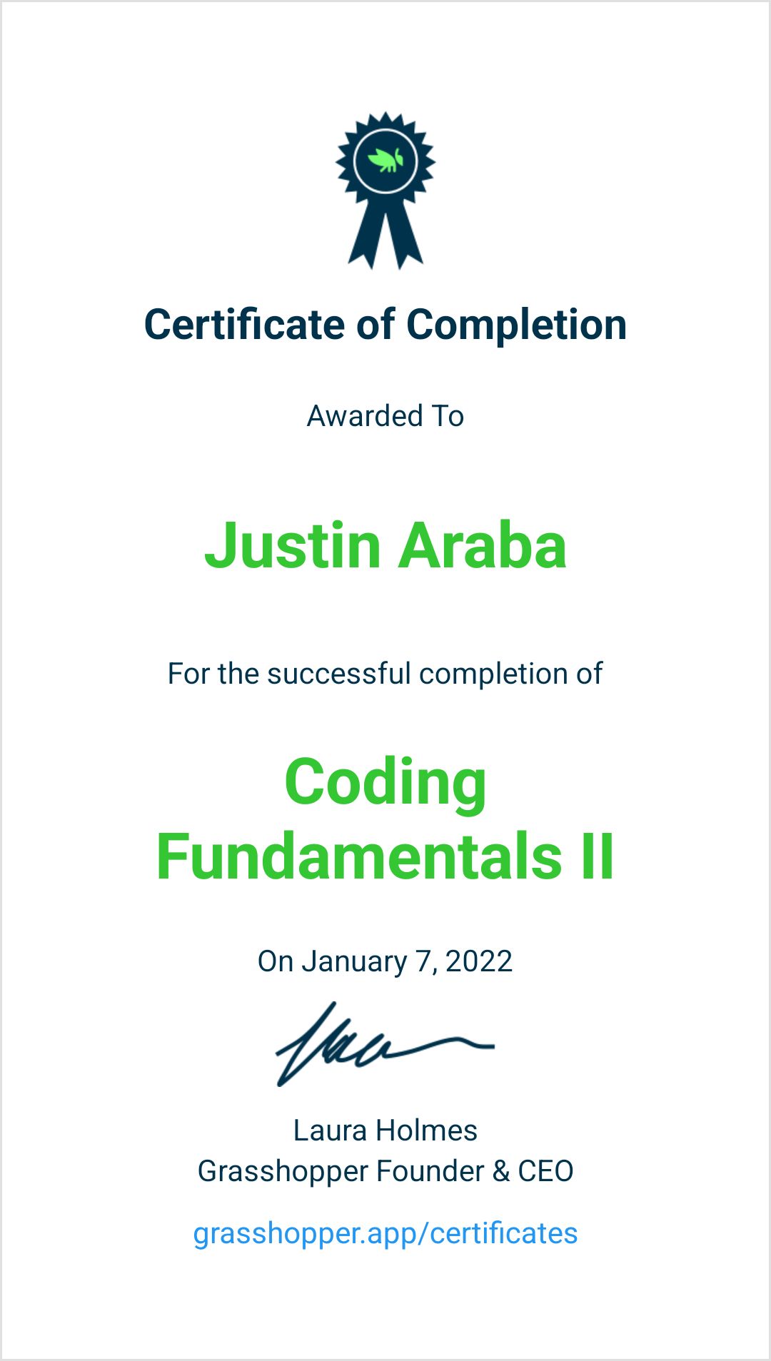 Justin Araba on LinkedIn: #coding #javascript #grasshopper Justin Araba on LinkedIn: #coding #javascript #grasshopper