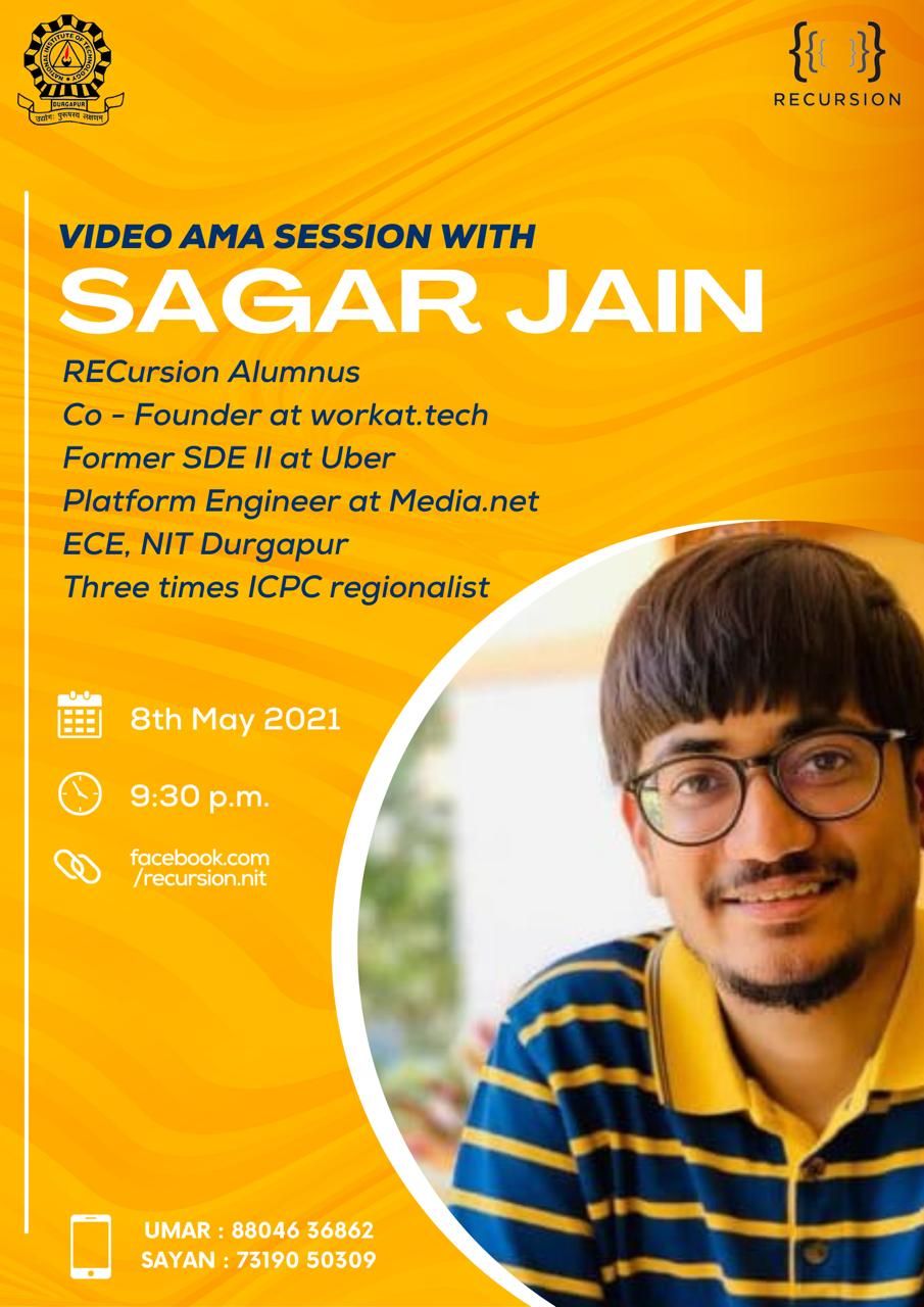 RECursion - NIT Durgapur Programming Community on LinkedIn: Greetings ... RECursion - NIT Durgapur Programming Community on LinkedIn: Greetings ...