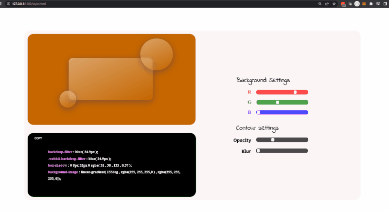 Sagnik Ghosh on LinkedIn: #html #css #javascript #glassmorphism #ui Sagnik Ghosh on LinkedIn: #html #css #javascript #glassmorphism #ui