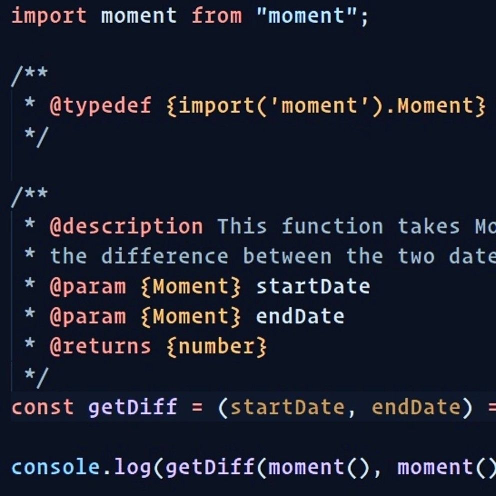 Suman Sarkar on LinkedIn: #javascript #jsdoc #vscode #programming Suman Sarkar on LinkedIn: #javascript #jsdoc #vscode #programming