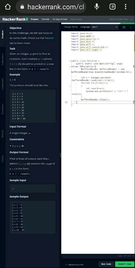 Shruthi S on LinkedIn: #coding #hackerrank #30daysofcode ... Shruthi S on LinkedIn: #coding #hackerrank #30daysofcode ...