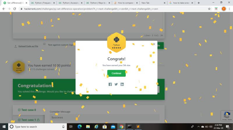 Priti Shete on LinkedIn: #pythonprogramming #hackerrank Priti Shete on LinkedIn: #pythonprogramming #hackerrank