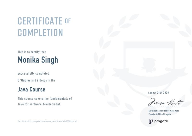 Monika Singh on LinkedIn: #programming #programminglife #training #java ... Monika Singh on LinkedIn: #programming #programminglife #training #java ...