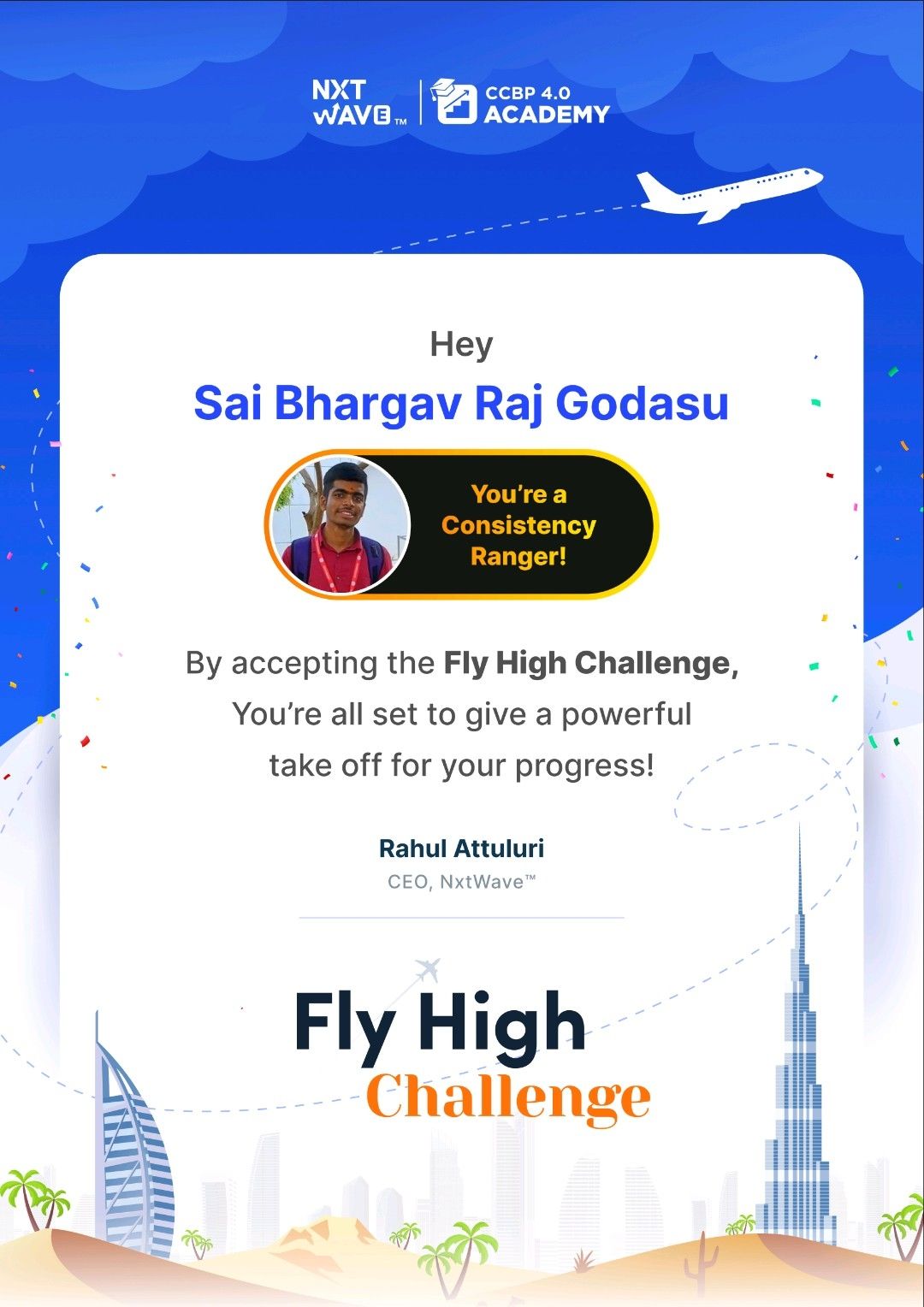 GODASU SAI BHARGAV RAJ on LinkedIn: #nxtwave #ccbp #ccbpian # ... GODASU SAI BHARGAV RAJ on LinkedIn: #nxtwave #ccbp #ccbpian # ...