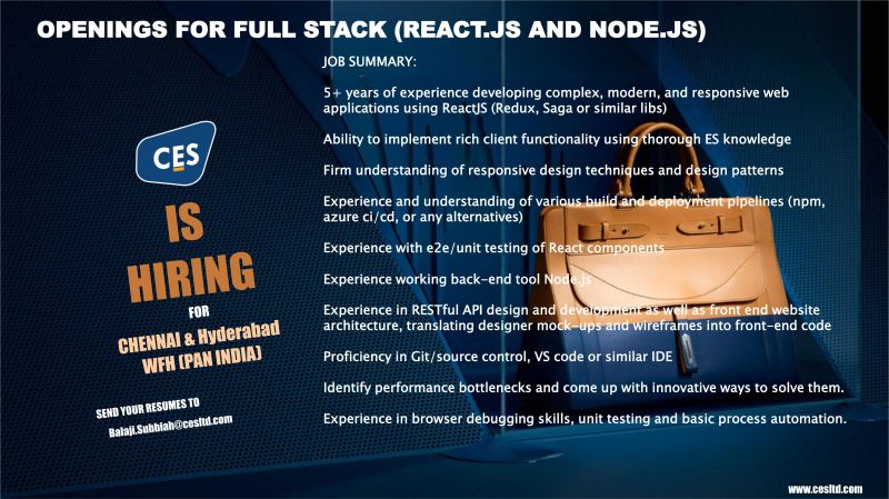 Balaji S (SB) on LinkedIn: #reactjs #nodejs #fullstack # ... Balaji S (SB) on LinkedIn: #reactjs #nodejs #fullstack # ...