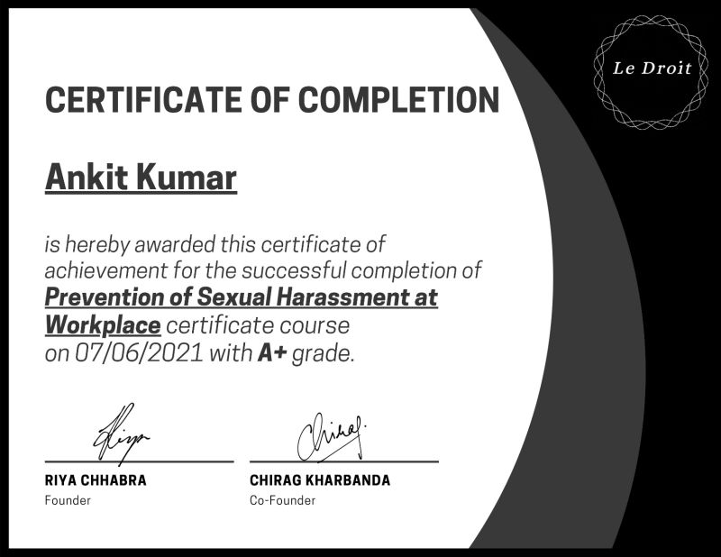 Ankit Kumar on LinkedIn: #sexualharassment #workplace # ... Ankit Kumar on LinkedIn: #sexualharassment #workplace # ...