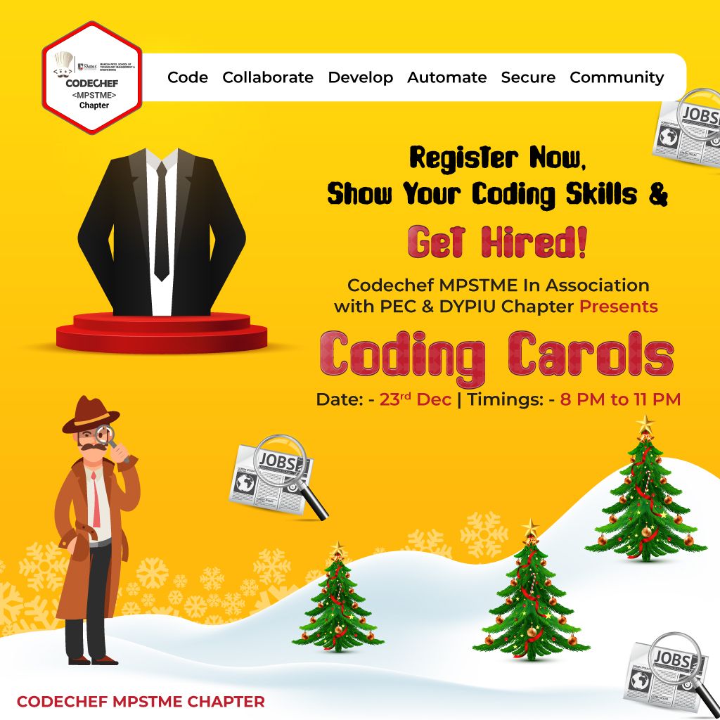 Codechef MPSTME Chapter on LinkedIn: #codechef #competitiveprogramming ... Codechef MPSTME Chapter on LinkedIn: #codechef #competitiveprogramming ...