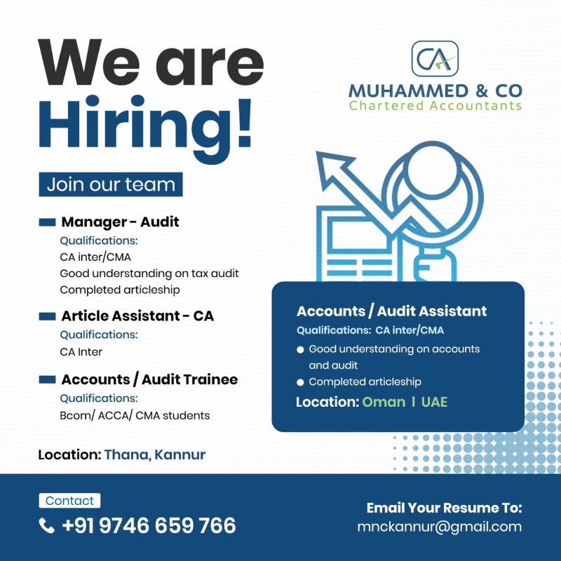 Muhammed Ashkar on LinkedIn: #caarticleship #cainter Muhammed Ashkar on LinkedIn: #caarticleship #cainter