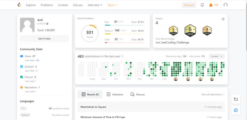 Anil Kumar on LinkedIn: #dsa #leetcode #codinglife #dailychallenge # ... Anil Kumar on LinkedIn: #dsa #leetcode #codinglife #dailychallenge # ...