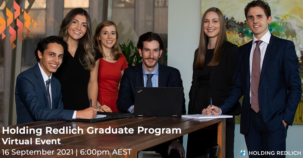 Adrian Zagami on LinkedIn: Holding Redlich Graduate Program | Virtual Event Adrian Zagami on LinkedIn: Holding Redlich Graduate Program | Virtual Event