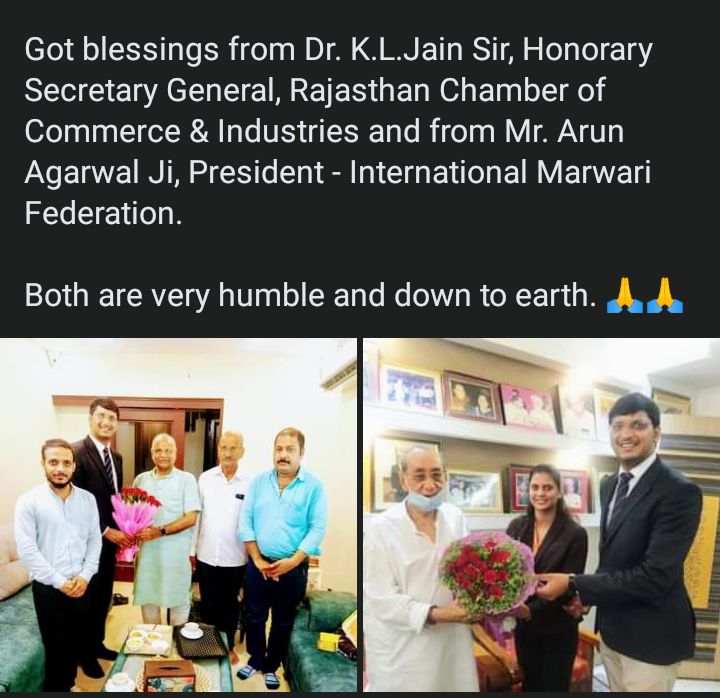 Akshay Jain on LinkedIn: Dr K L Jain ARUN AGARWAL Akshay Jain on LinkedIn: Dr K L Jain ARUN AGARWAL