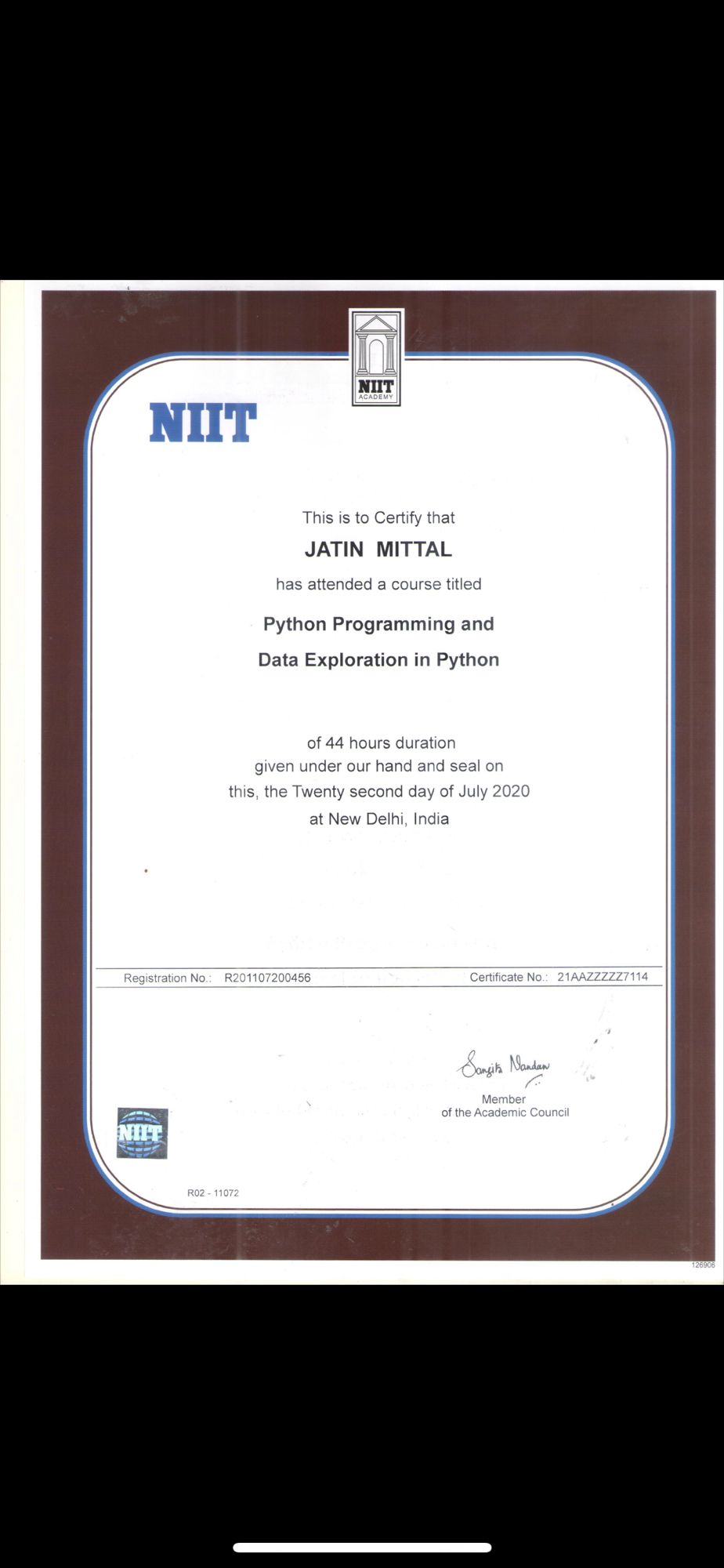 JATIN MITTAL on LinkedIn: #niit #pythonprogramming JATIN MITTAL on LinkedIn: #niit #pythonprogramming