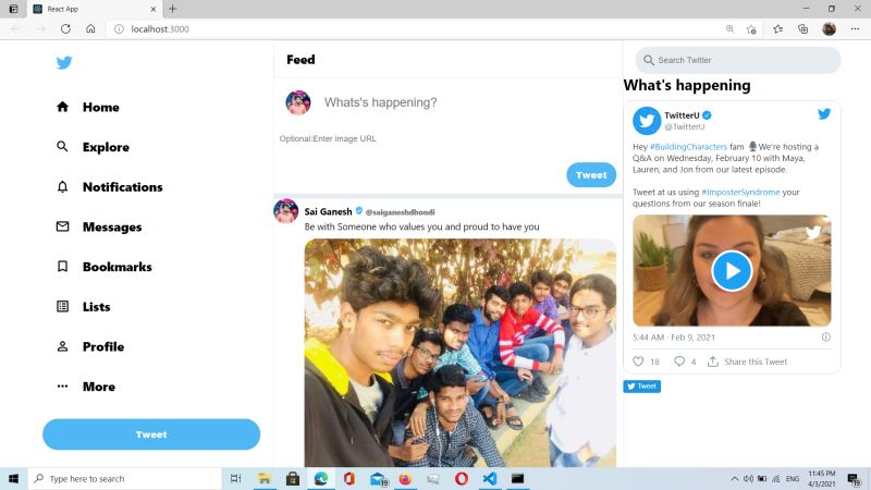 Sai Ganesh on LinkedIn: #reactjs #firebase Sai Ganesh on LinkedIn: #reactjs #firebase