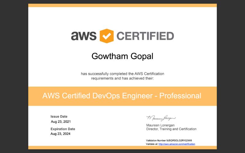 Gowtham Gopal on LinkedIn: #devops #cloud #aws #awsdevops # ... Gowtham Gopal on LinkedIn: #devops #cloud #aws #awsdevops # ...