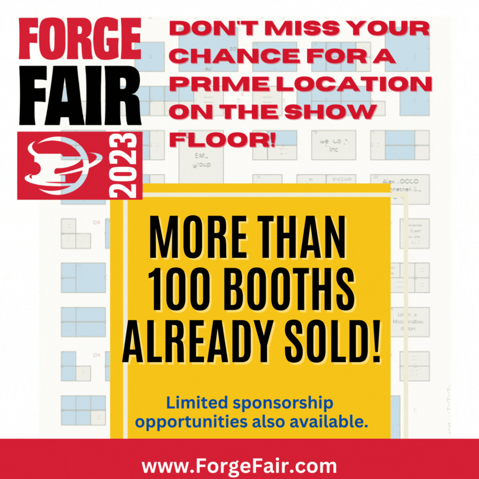 Forging Industry Association on LinkedIn: Forge Fair 2023 Forging Industry Association on LinkedIn: Forge Fair 2023