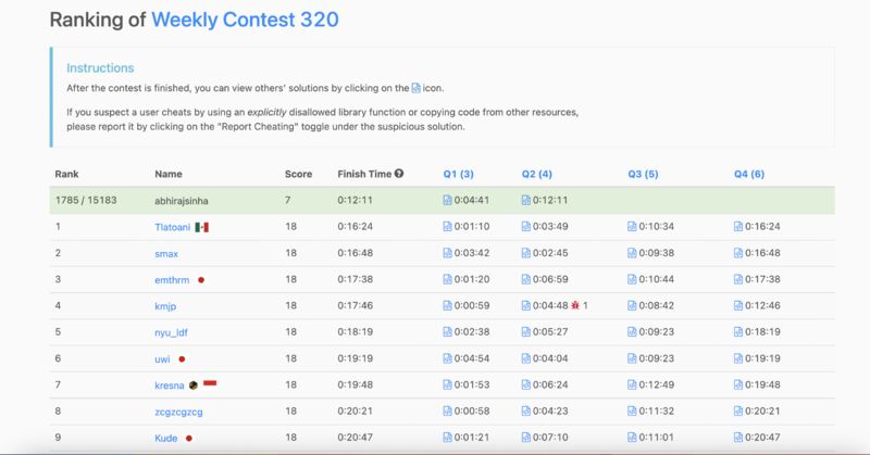 Abhiraj Sinha 🇮🇳 on LinkedIn: #leetcode | 17 comments Abhiraj Sinha 🇮🇳 on LinkedIn: #leetcode | 17 comments