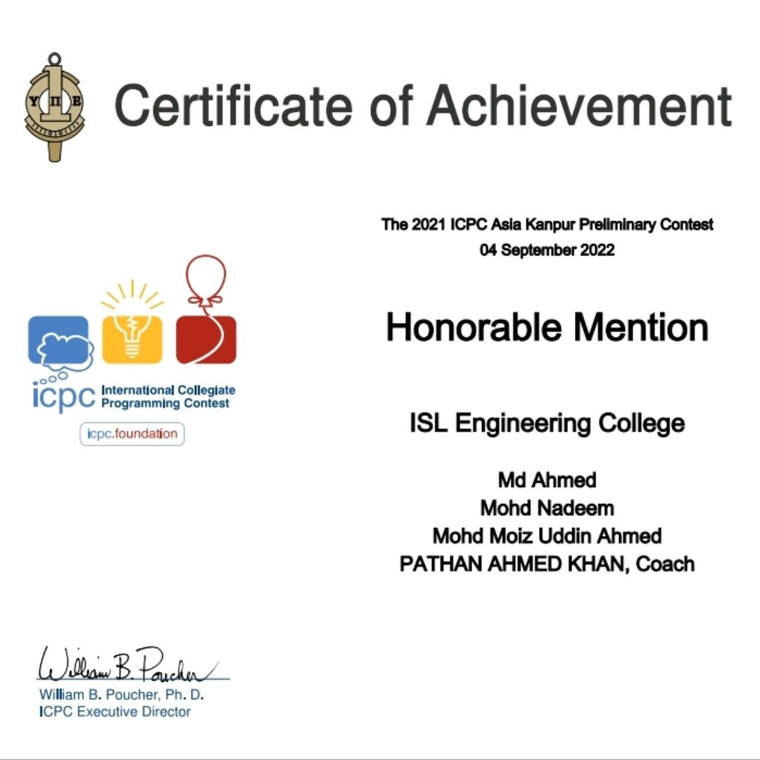 Mohd Nadeem on LinkedIn: #programming #coding #icpc # ... Mohd Nadeem on LinkedIn: #programming #coding #icpc # ...