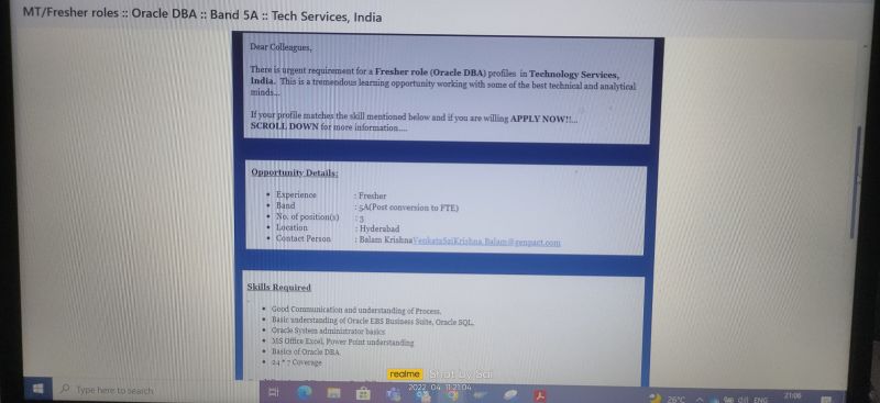 Yaramadi Venkatasai on LinkedIn: #hiring #fresher #genpact Yaramadi Venkatasai on LinkedIn: #hiring #fresher #genpact