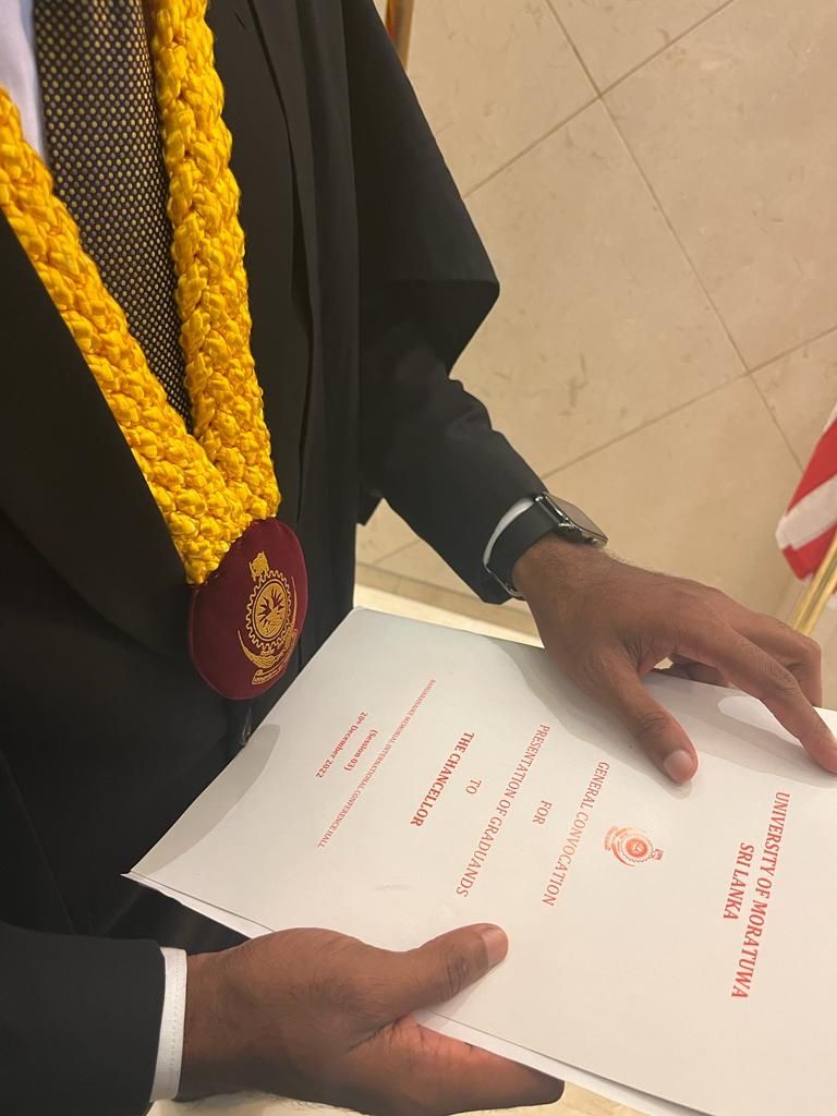 Rashmika Lakshan on LinkedIn: #graduation2022 #uom Rashmika Lakshan on LinkedIn: #graduation2022 #uom