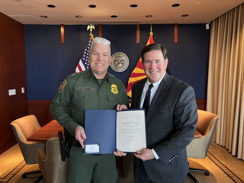 Doug Ducey on LinkedIn: Yuma Sector Border Patrol Chief Chris Clem’s ... Doug Ducey on LinkedIn: Yuma Sector Border Patrol Chief Chris Clem’s ...