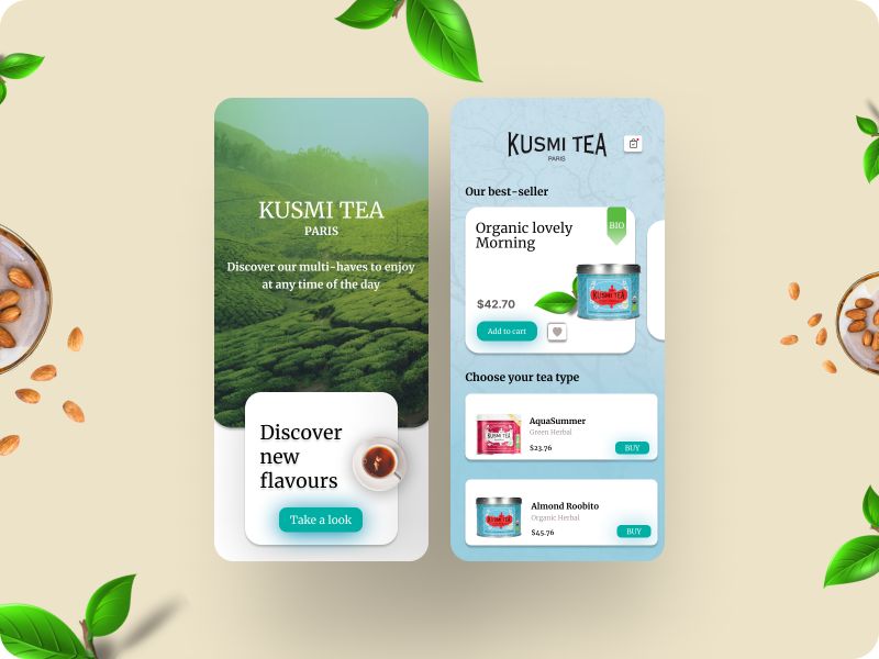 Syed Mohammed Ashraf on LinkedIn: #kusmitea #uidesign #uitrends # ... Syed Mohammed Ashraf on LinkedIn: #kusmitea #uidesign #uitrends # ...